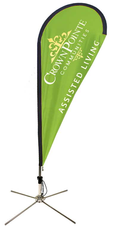 Custom Blade Flag // Promote Your Business // Kalamazoo Flag Co.